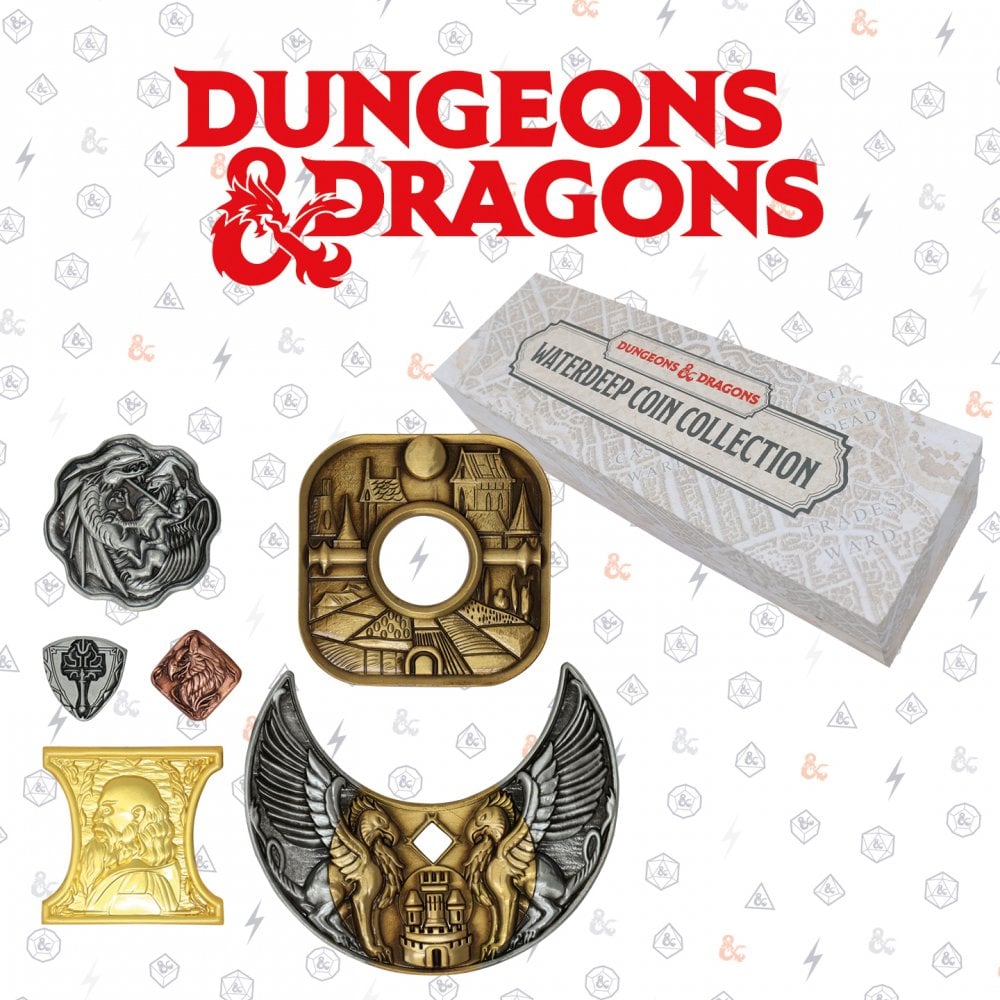 Dungeons & Dragons Collectable Waterdeep Coin 6-Pack – PCMerch