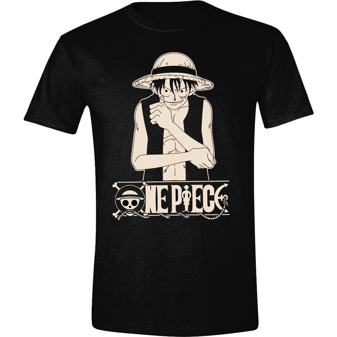 One Piece – Luffy Pose Logo – PCMerch