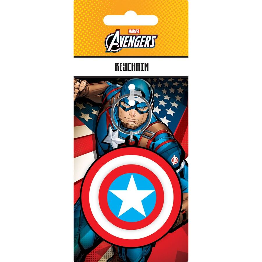 Captain America (Shield) Spinner Keychain – PCMerch